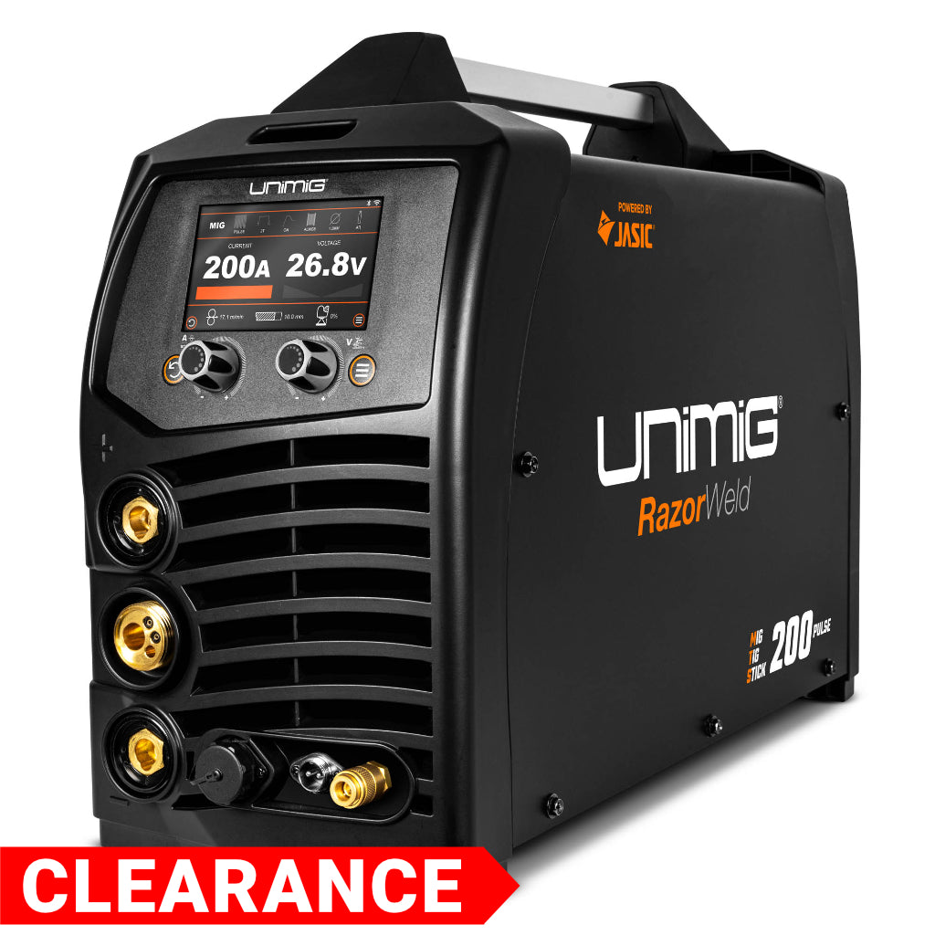 RAZOR 200 PULSE MIG/TIG/STICK Welder – Tool Nation